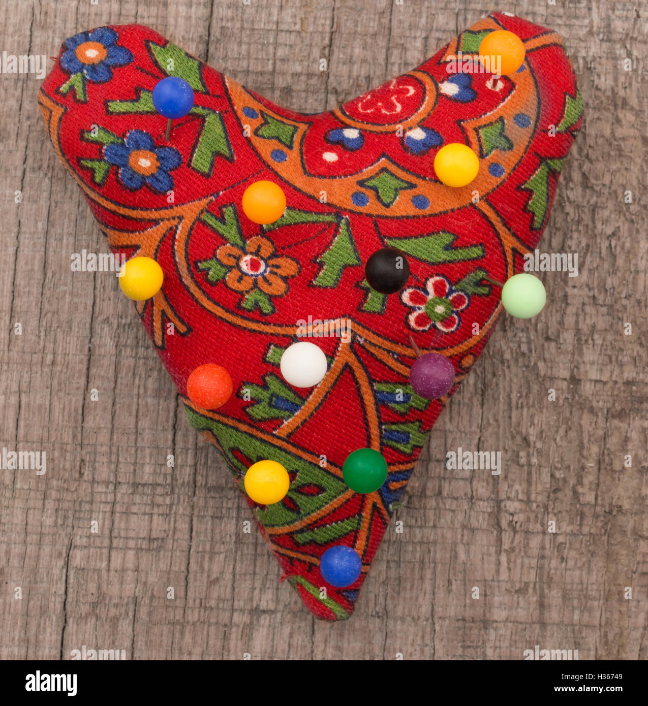 beautiful textile heart Stock Photo - Alamy