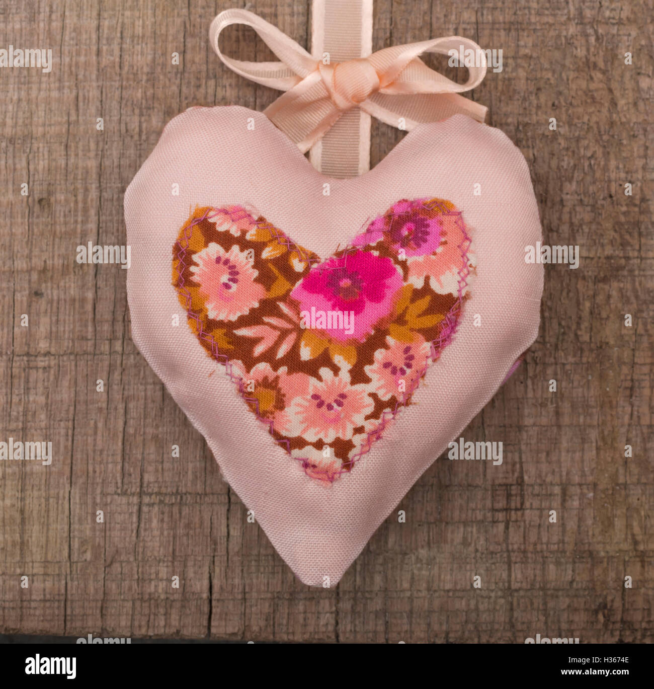 beautiful textile heart Stock Photo - Alamy