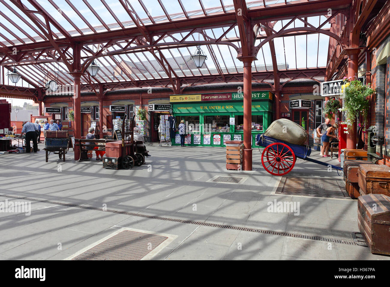 Kidderminster Town Station in Worcester, a location of museum, retail ...