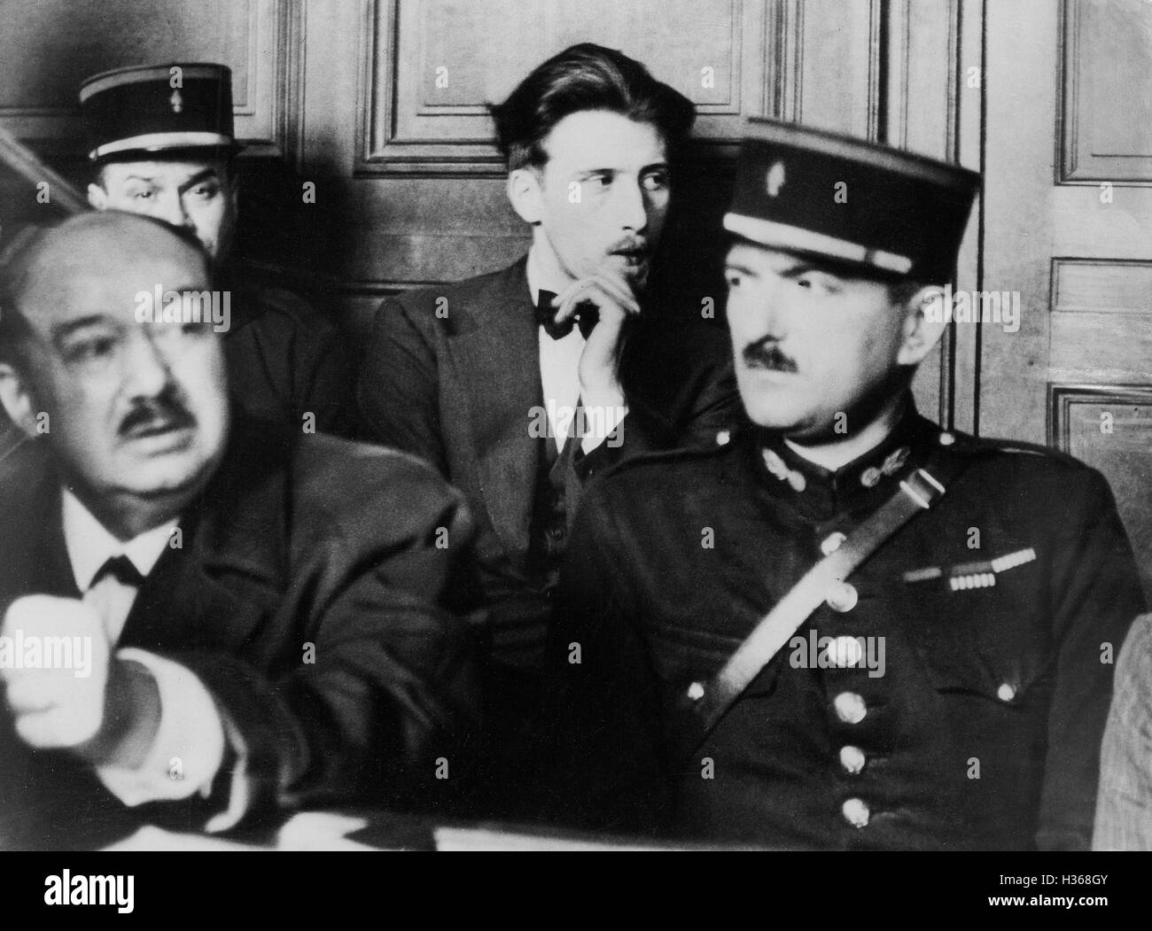 Trial of Soviet spies in Paris, 1935 Stock Photo - Alamy