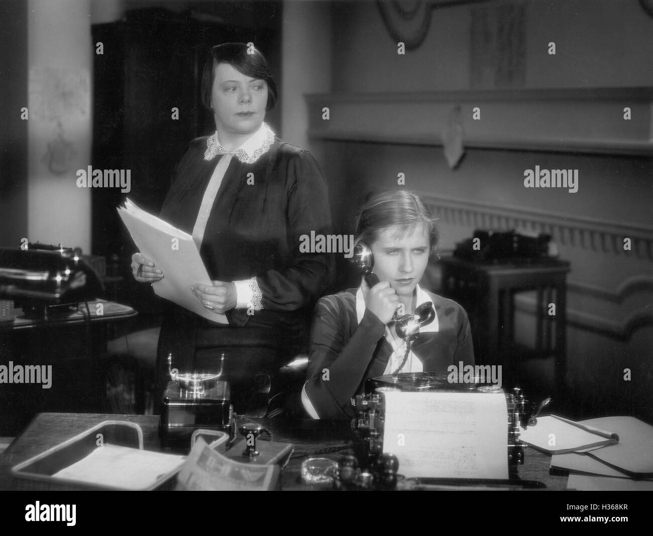 Office assistant Black and White Stock Photos & Images - Alamy