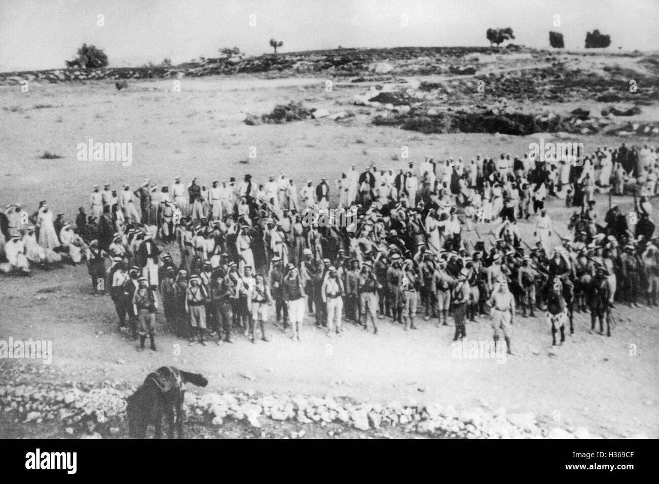 Rebels during the Arab uprising, 1938 Stock Photo - Alamy