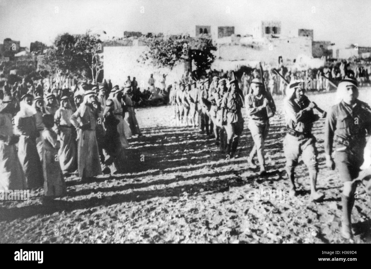 Rebels during the Arab uprising, 1938 Stock Photo - Alamy