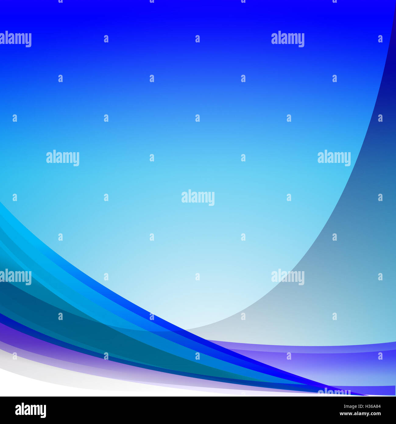 Modern blue wallpaper hi-res stock photography and images - Alamy