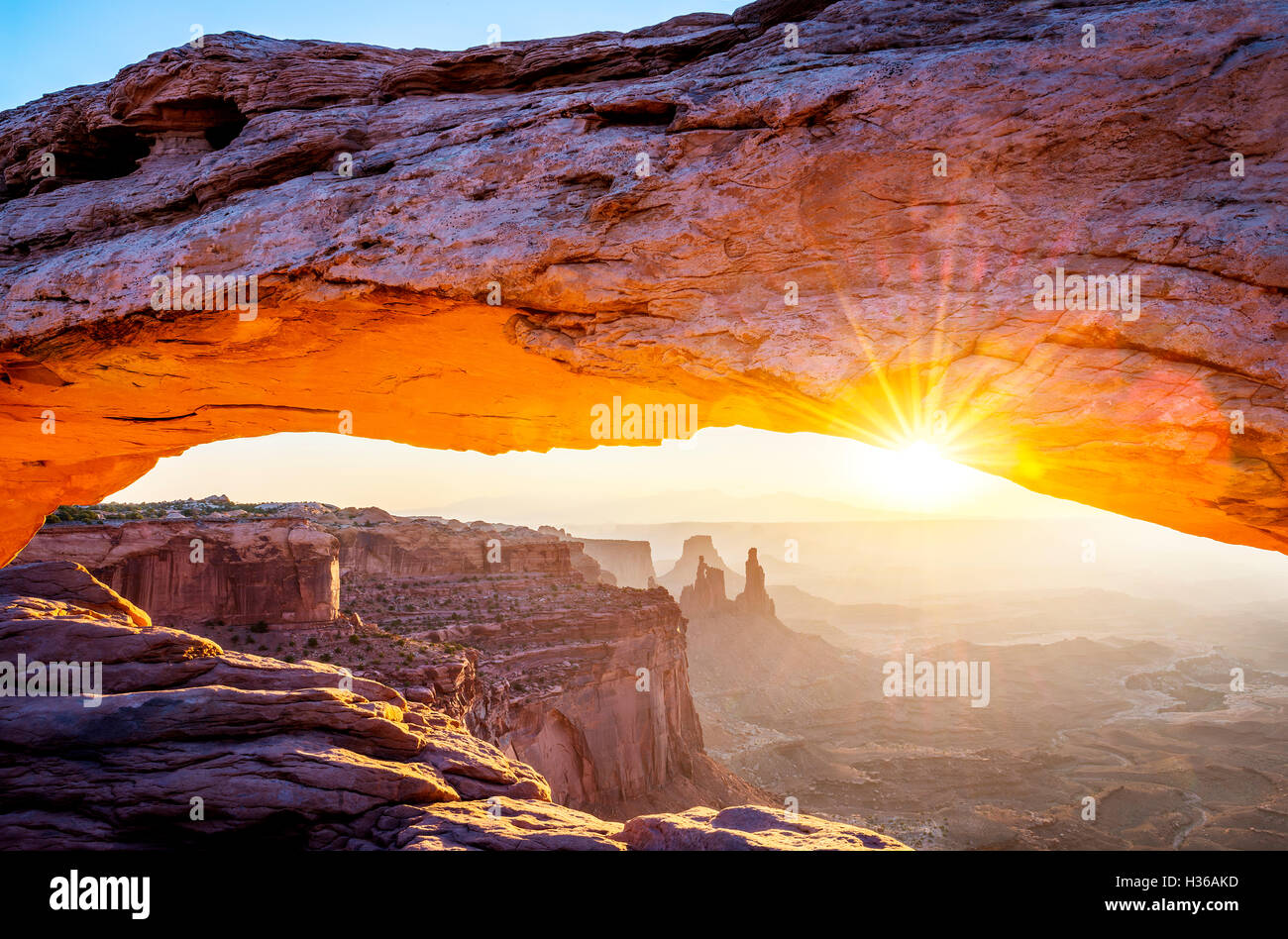 famous Mesa Arch Stock Photo - Alamy
