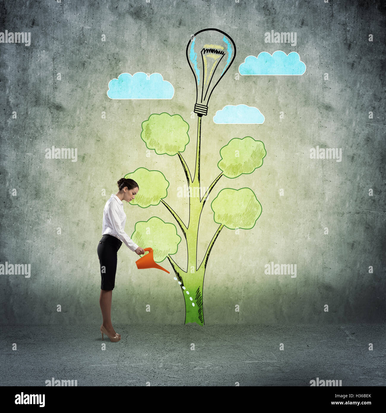 creation of ideas Stock Photo - Alamy