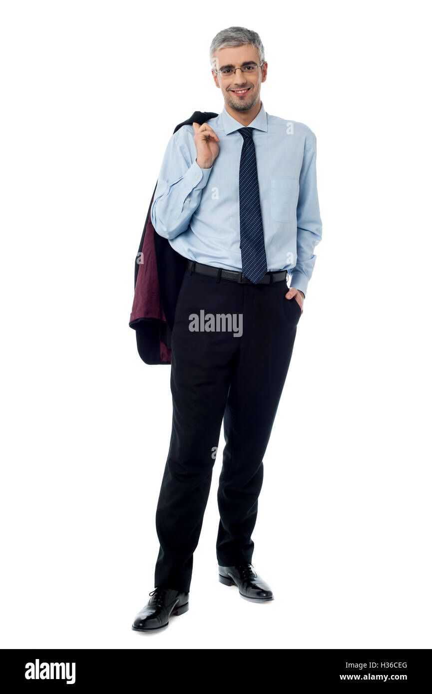 Shoulder length coat Cut Out Stock Images & Pictures - Alamy