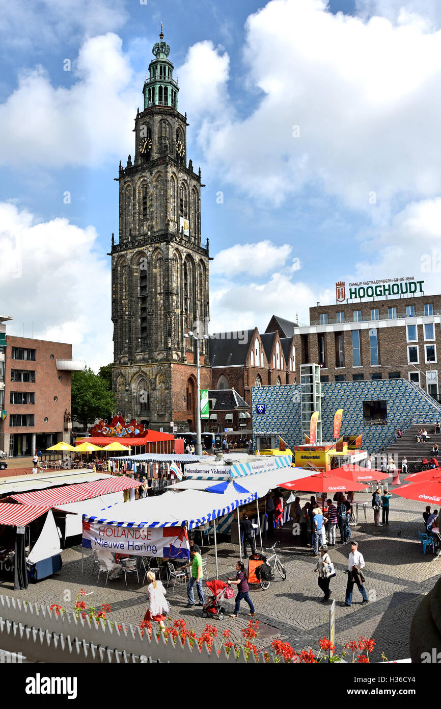 The Martinitoren - Martini( St. Martin's Tower) 1482 Netherlands ...