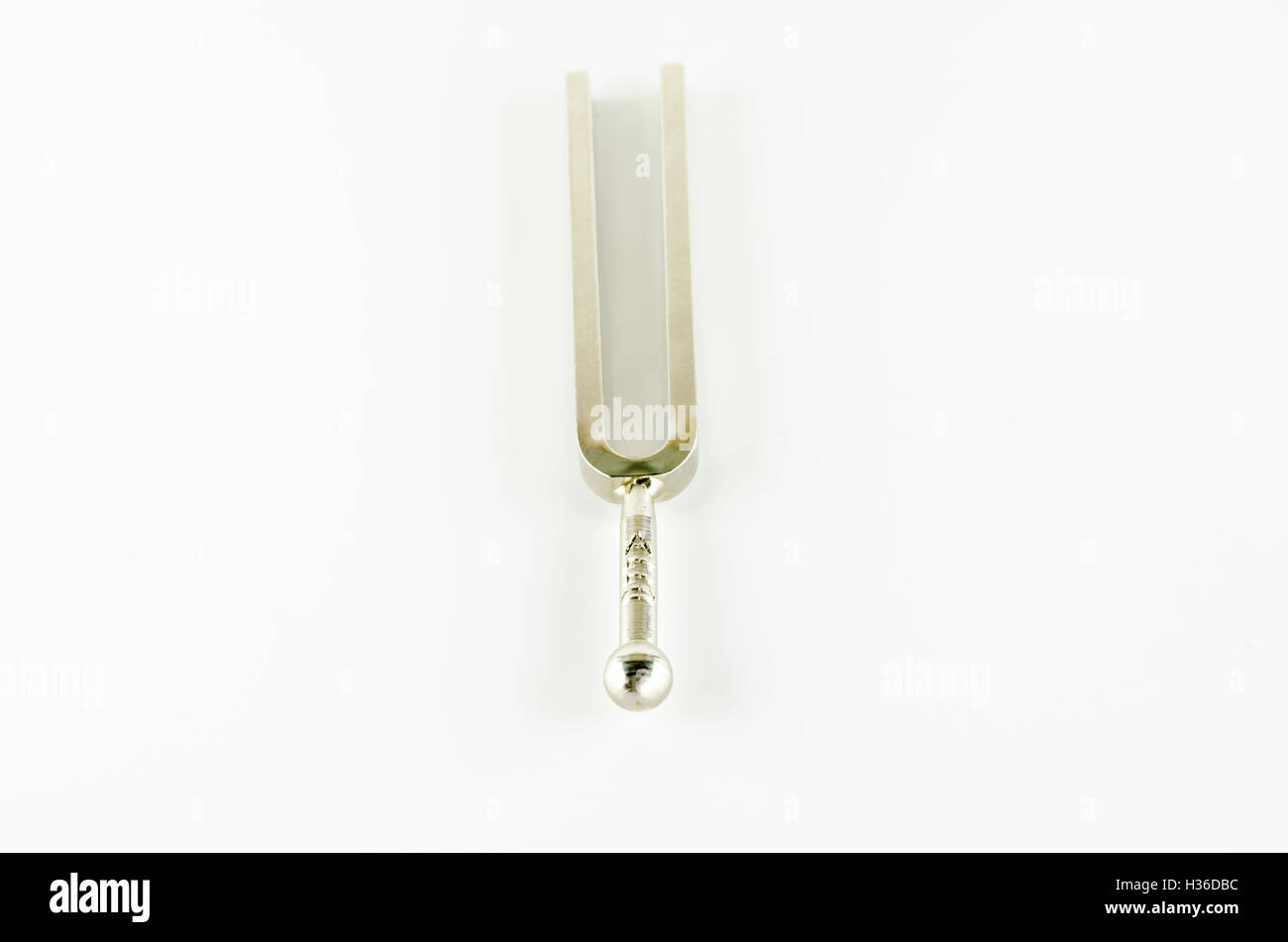 music tools tuning fork Stock Photo - Alamy