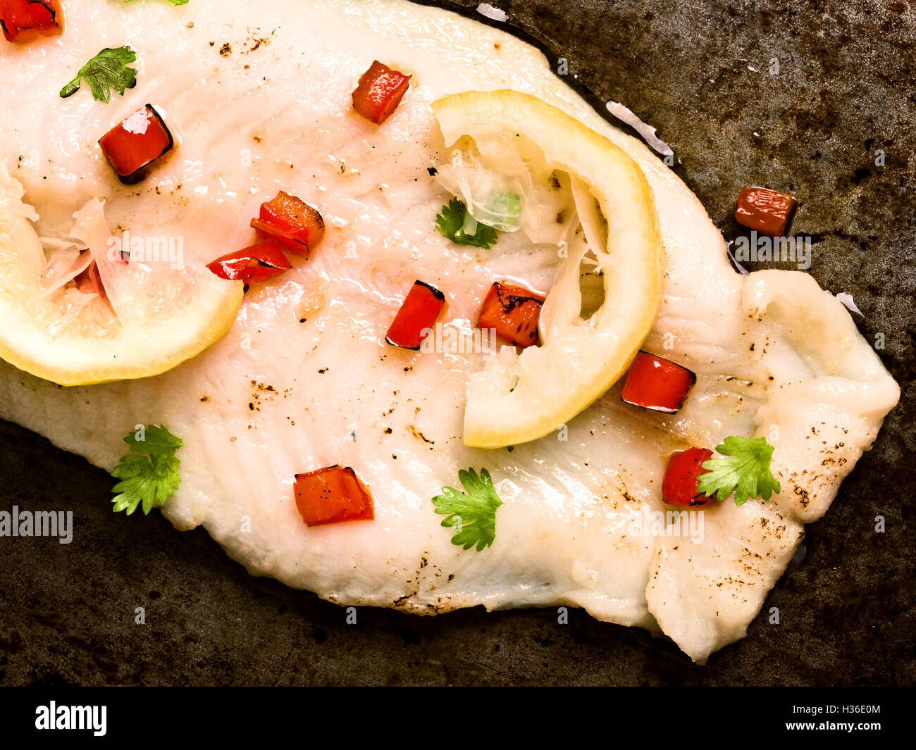 White fish seafood hi-res stock photography and images - Alamy