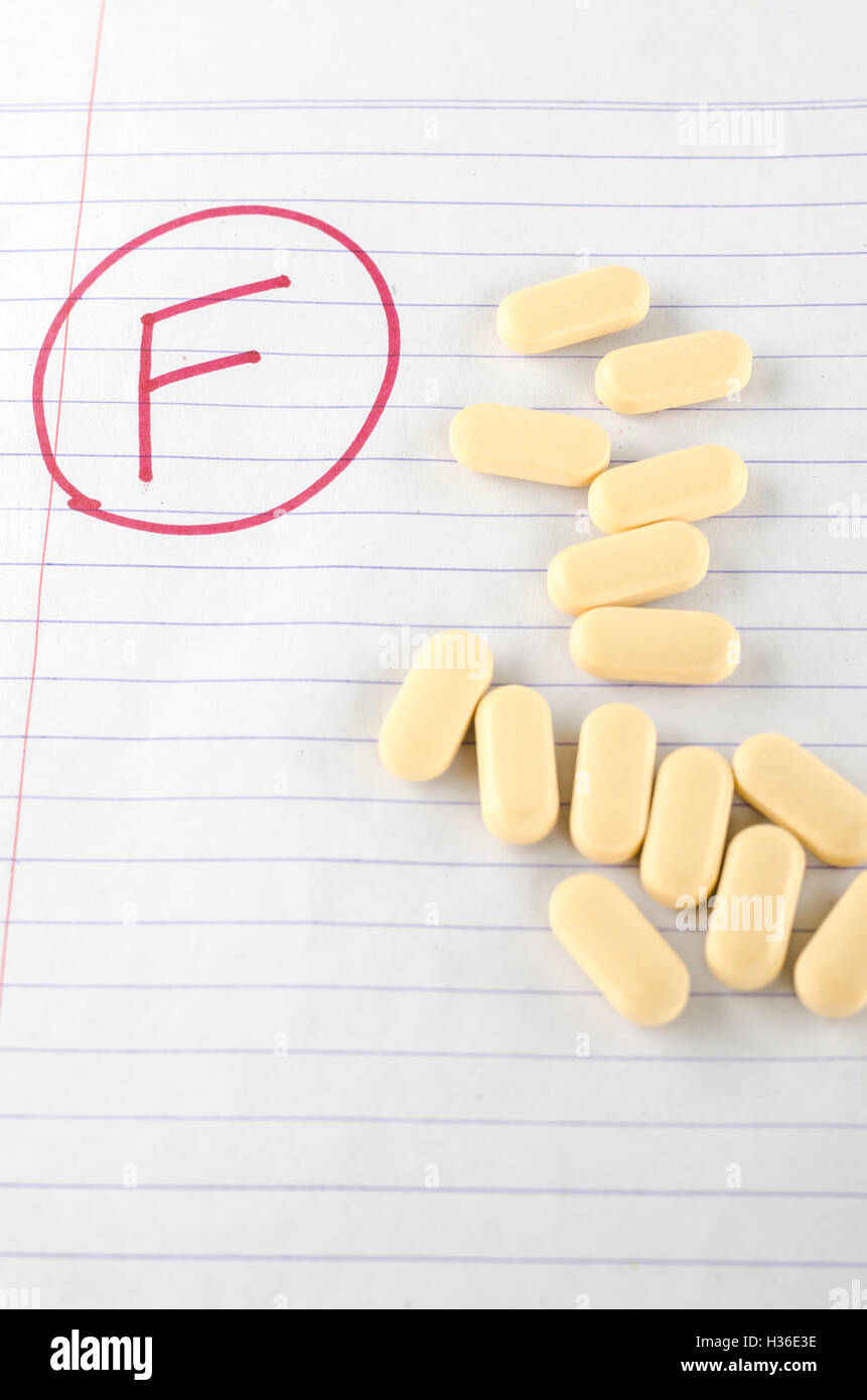 grade f with drug Stock Photo - Alamy