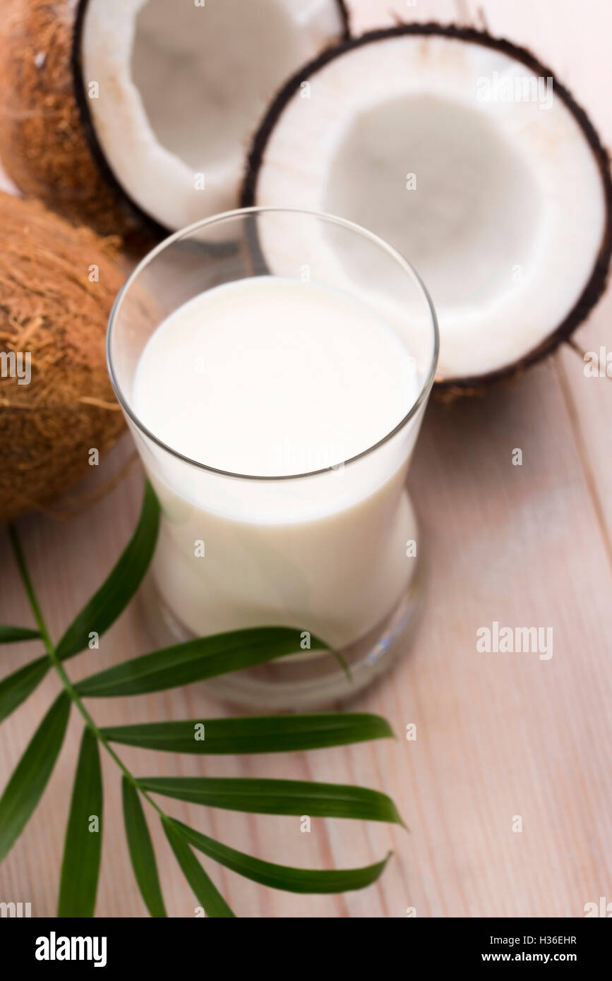 Coco nut milk hi-res stock photography and images - Alamy