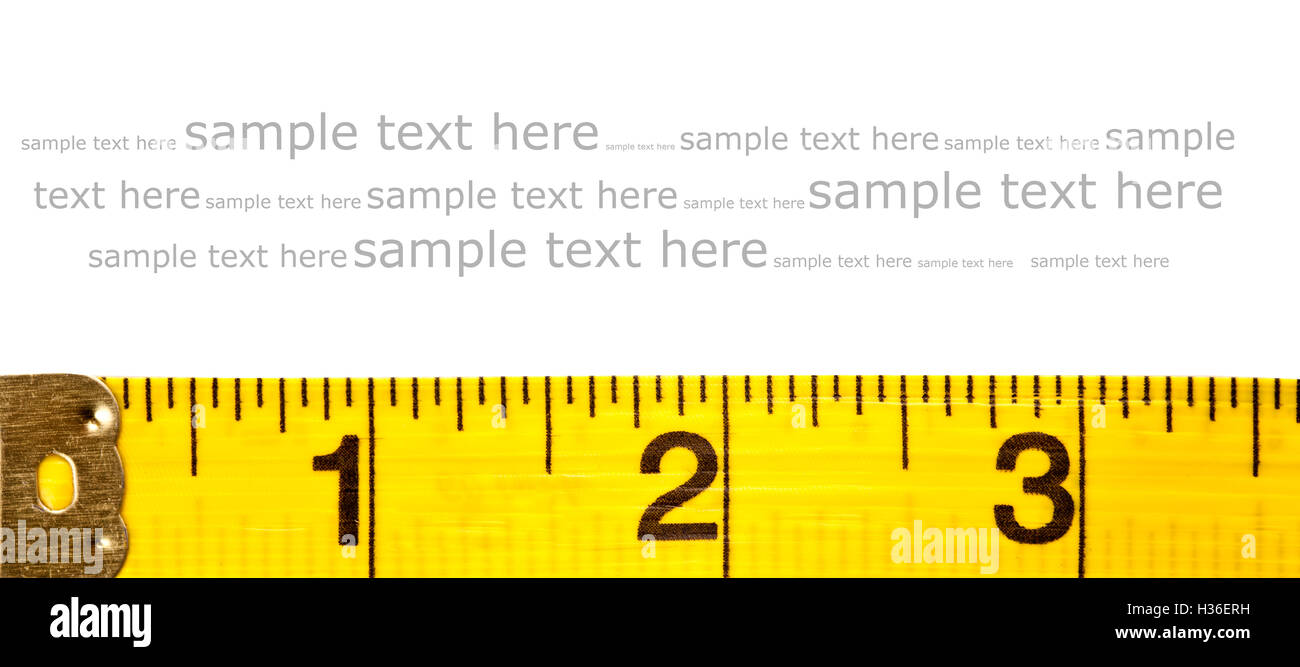 yellow measuring tape Stock Photo - Alamy