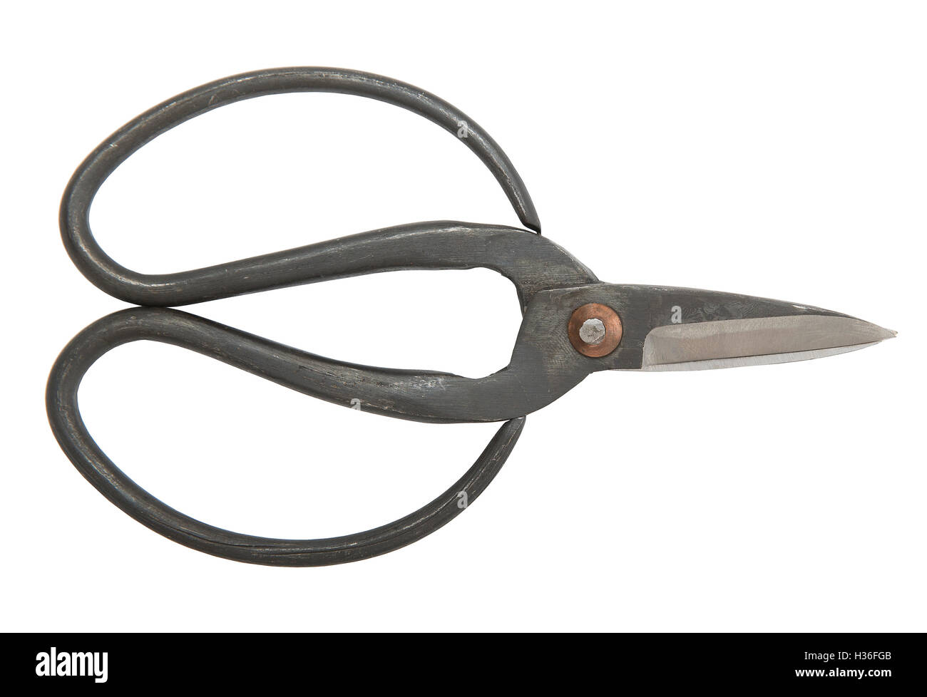 Old fashioned scissor Stock Photo - Alamy