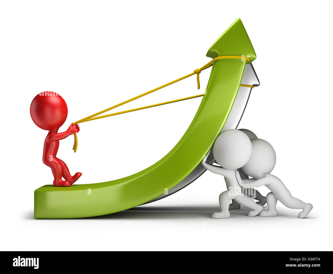 3d white people businessman statistics hi-res stock photography and ...