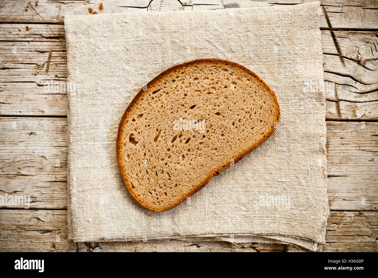 slice of rye bread Stock Photo - Alamy