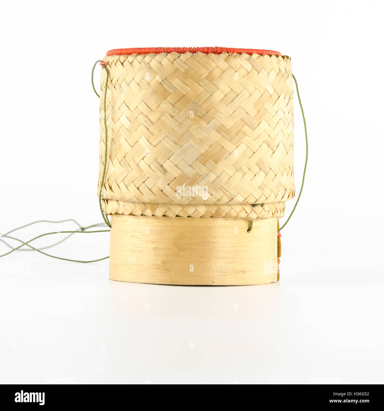 bamboo wooden rice box Stock Photo - Alamy