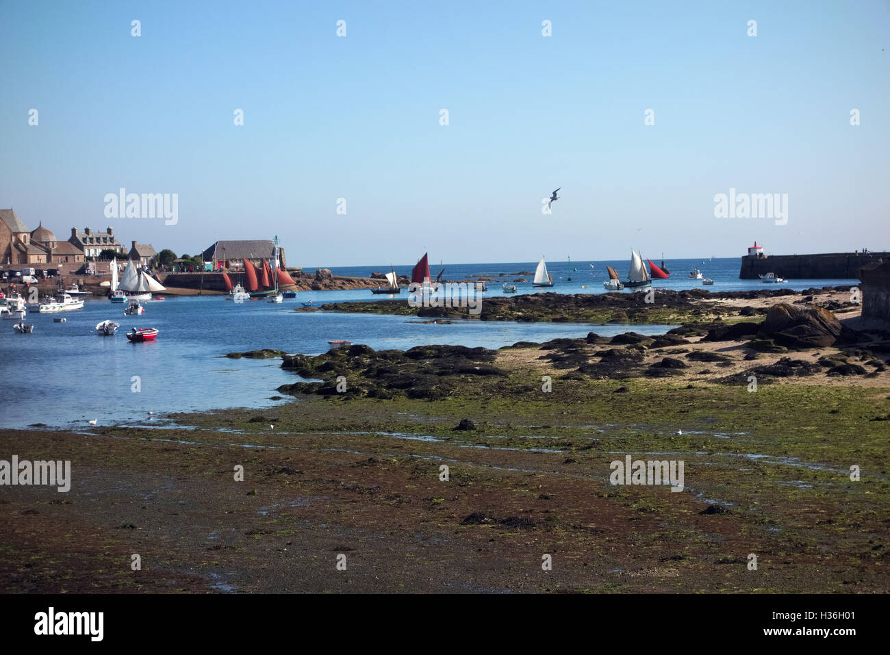Barfleur, Manche, Normandy, France Stock Photo - Alamy
