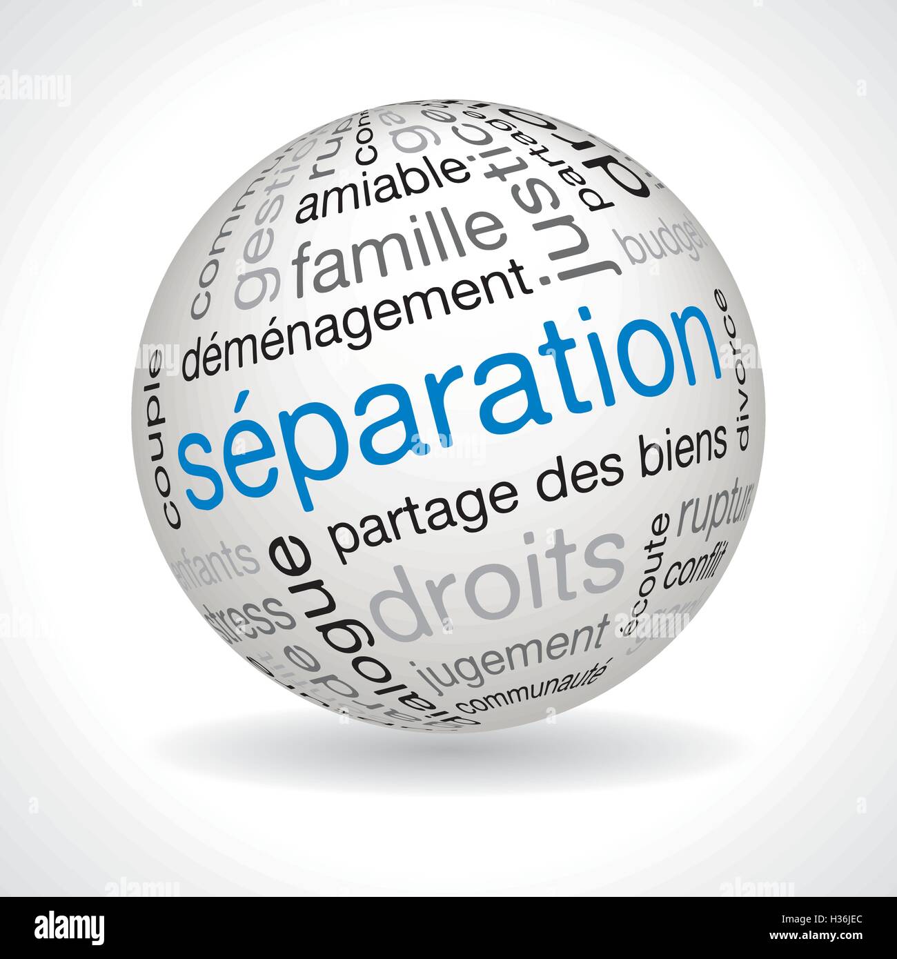 Corporate separation Stock Vector Images - Alamy