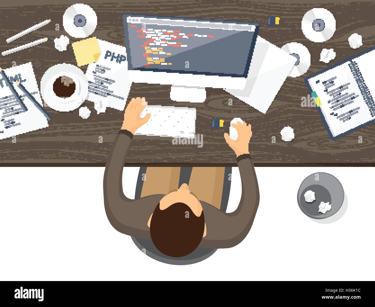 Programmingcoding Flat Computing Background Code Hardwaresoftware Web Development Search