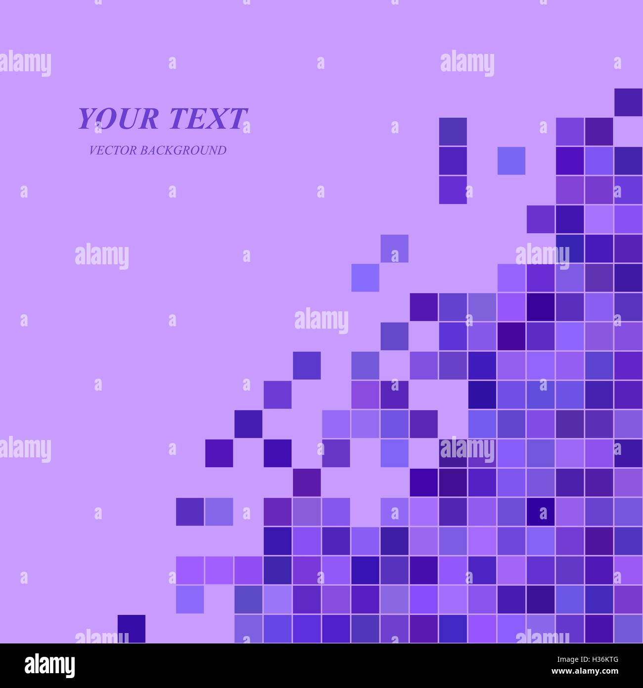 Purple pixel square pattern background design Stock Vector Image & Art - Alamy
