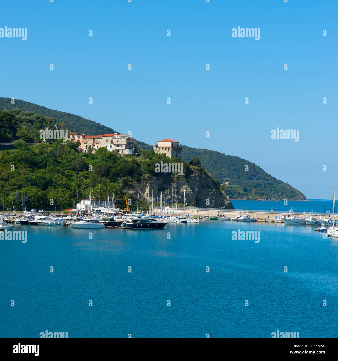 Agropoli port hi-res stock photography and images - Alamy