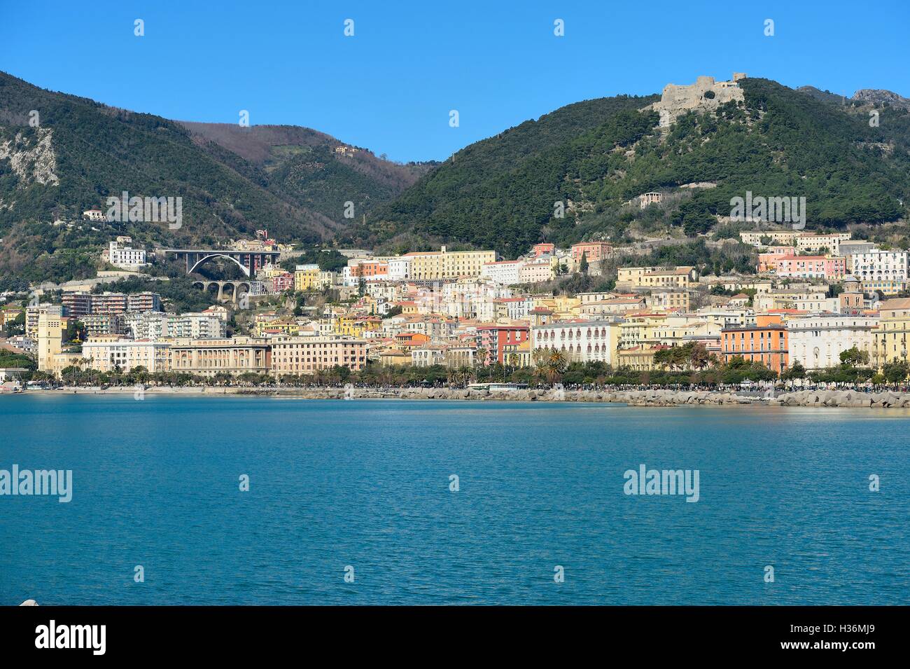 Bay of salerno coastal hi-res stock photography and images - Alamy