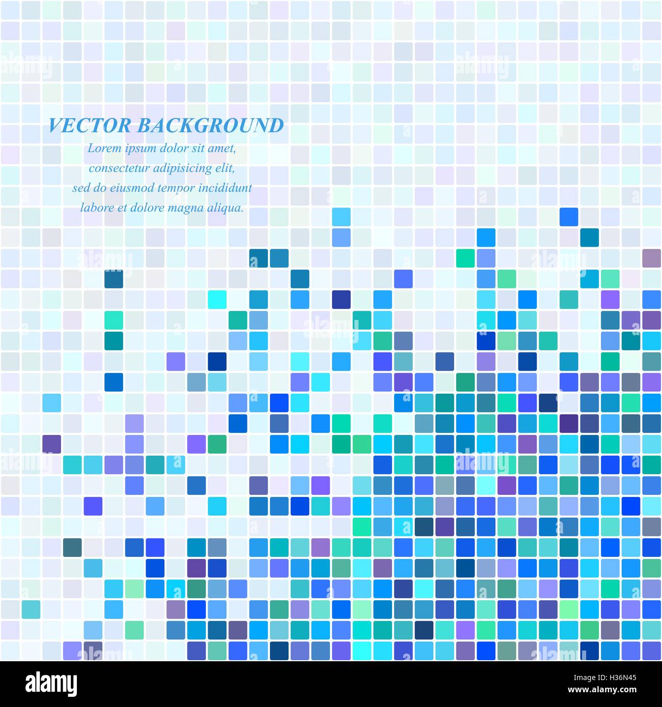 Abstract Square Mosaic Background Design Stock Vector Image And Art Alamy