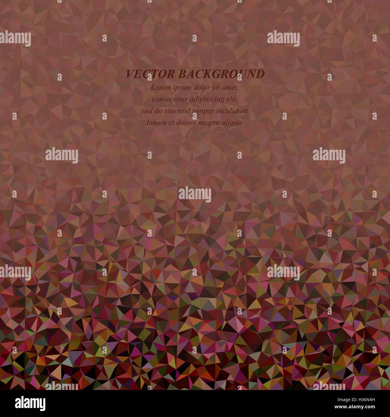 Abstract digital triangle tile background design Stock Vector Image ...