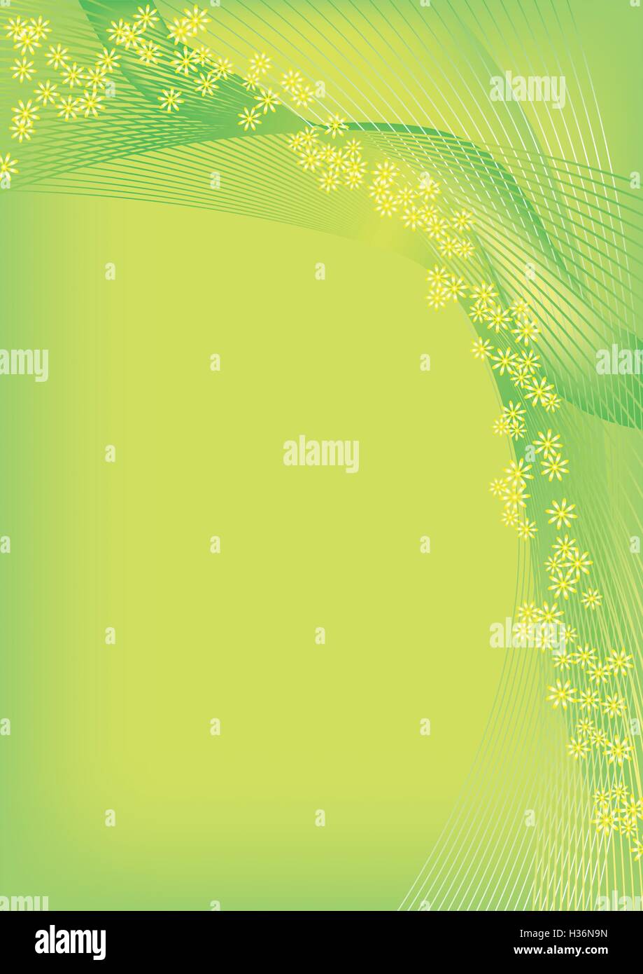 spring green background Stock Vector Image & Art - Alamy