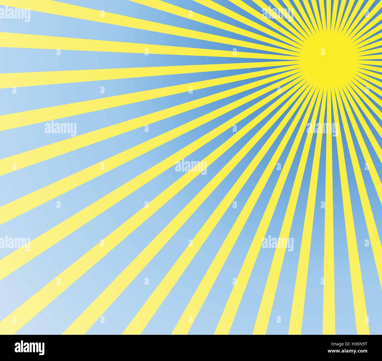 Back light to the sunset Stock Vector Images - Alamy