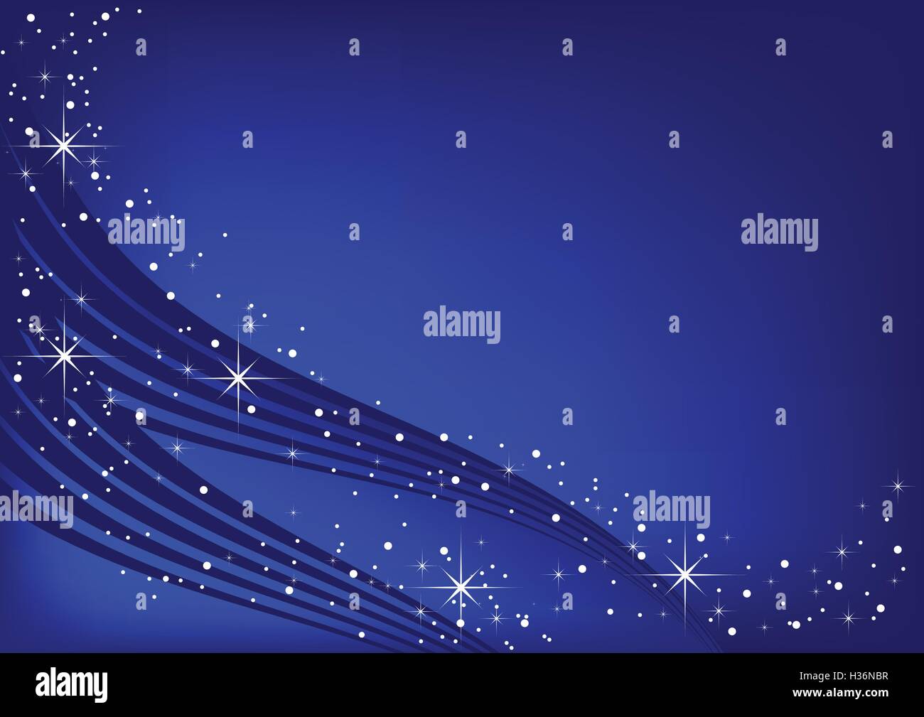 Blue background with stars Stock Vector Image & Art - Alamy
