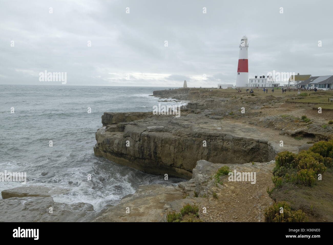 Portland lighthouse storm hi-res stock photography and images - Alamy