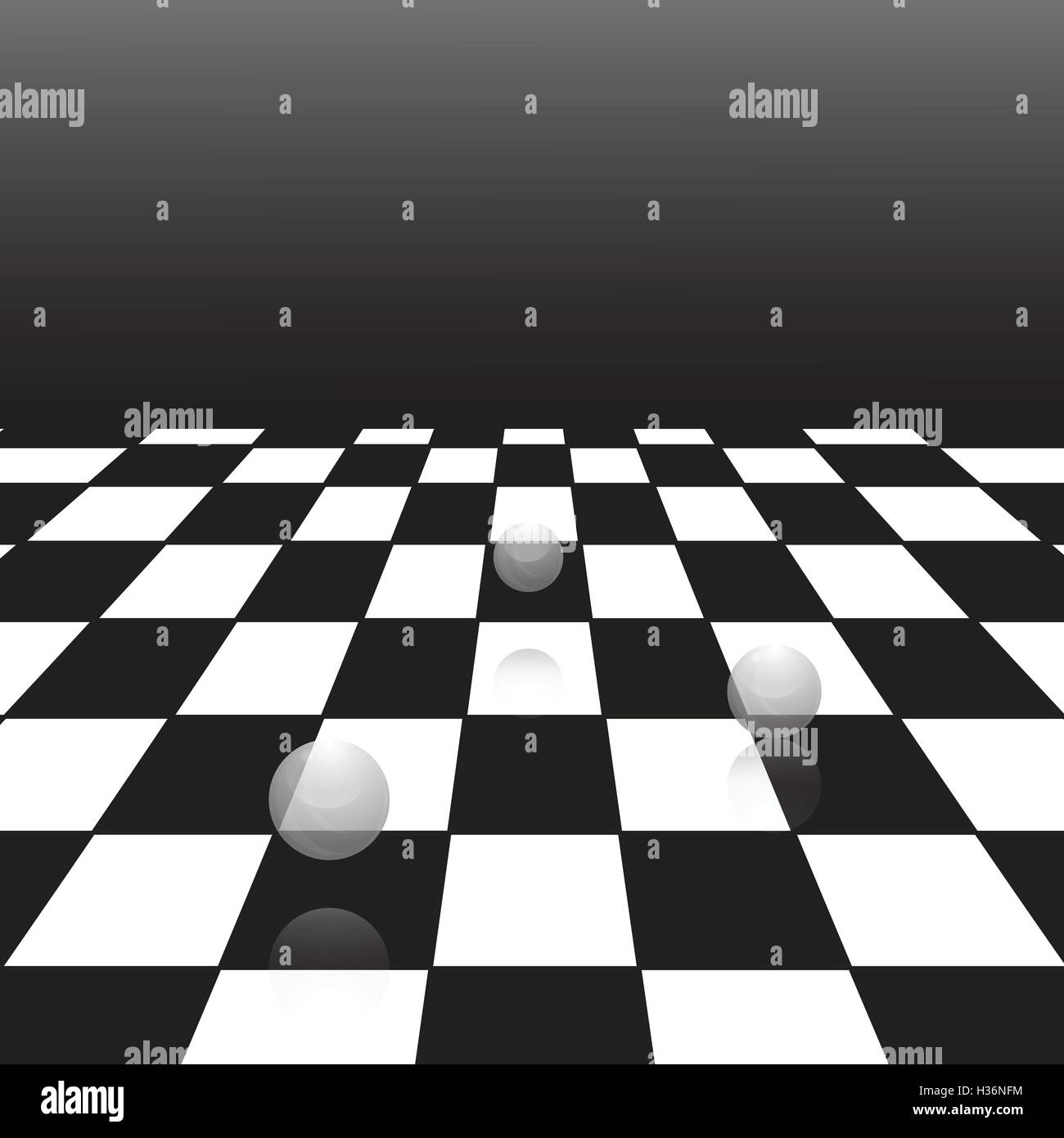 black and white checker Stock Vector Image & Art - Alamy