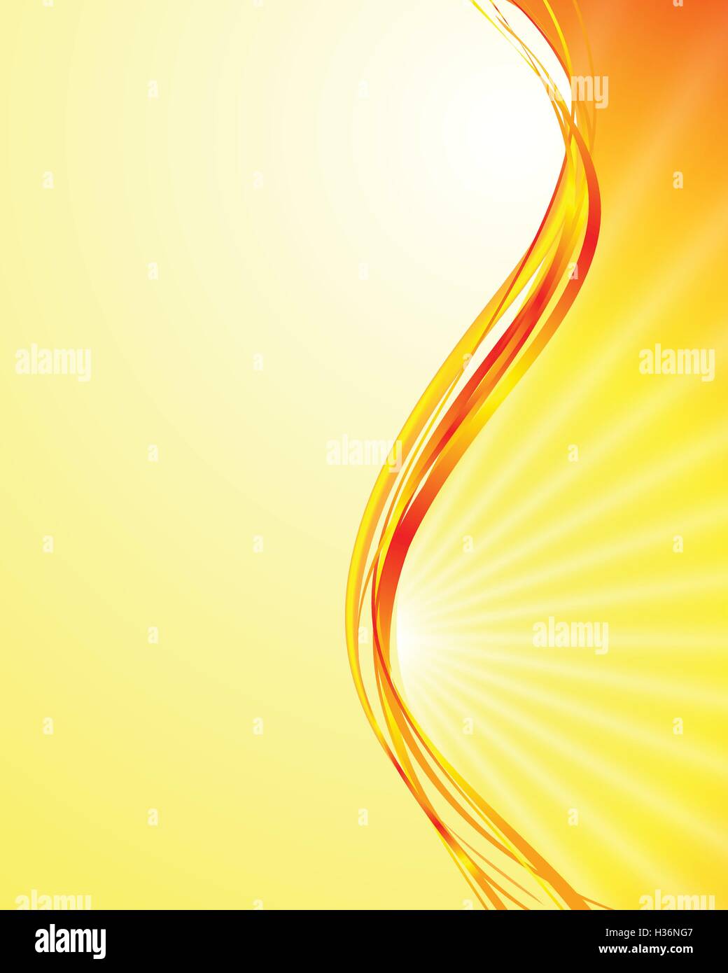 vector sun on yellow background Stock Vector Image & Art - Alamy