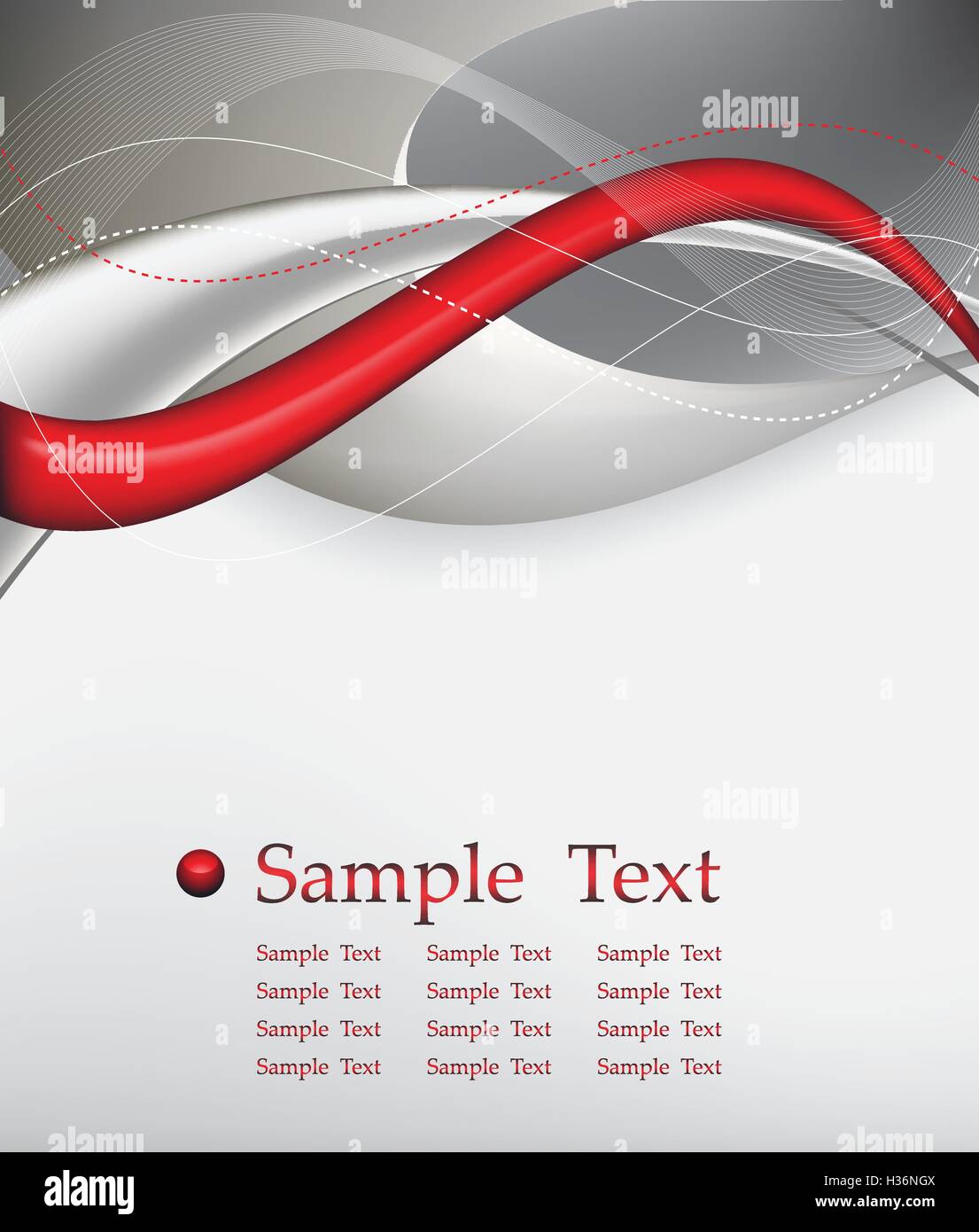 Red Tech Abstract Background Composition Stock Vector Image And Art Alamy