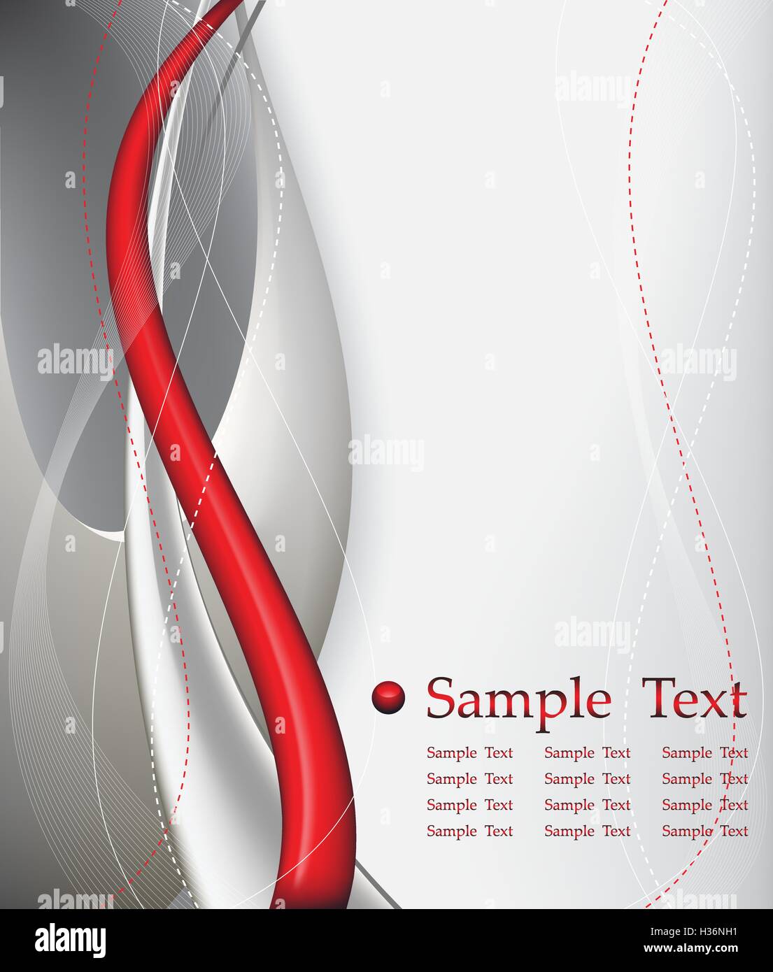 Red Tech Abstract Background Composition Stock Vector Image And Art Alamy