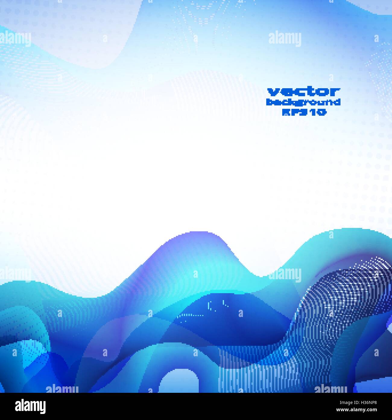 Abstract color wave design element Stock Vector Image & Art - Alamy