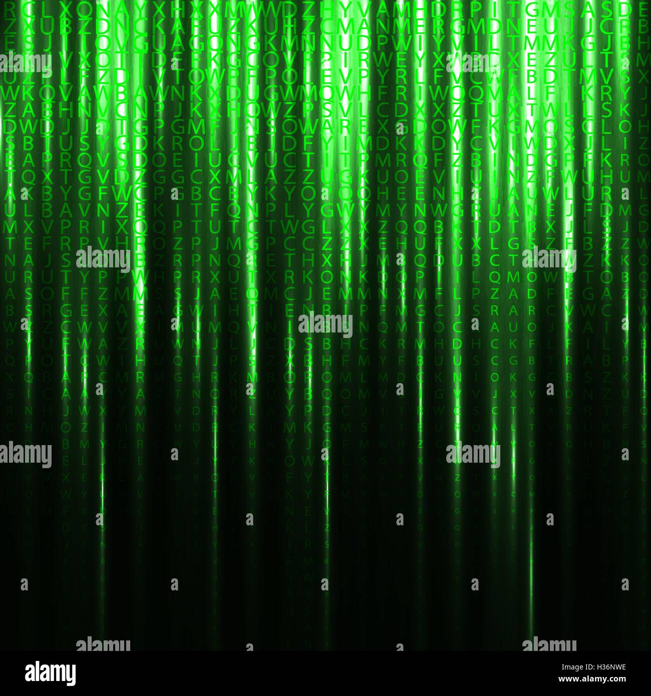 Abstract Binary Code Background Of Matrix Style Stock Vector Image And Art Alamy 