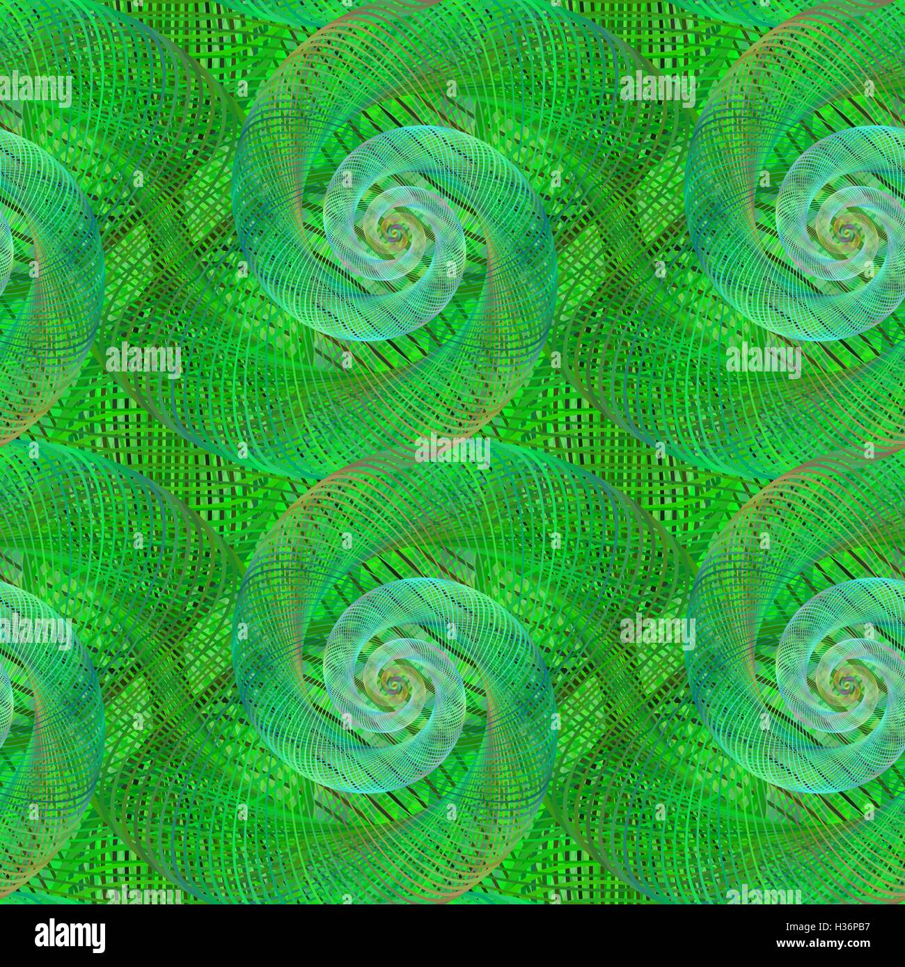 Green shiny seamless swirl pattern design Stock Vector Image & Art - Alamy