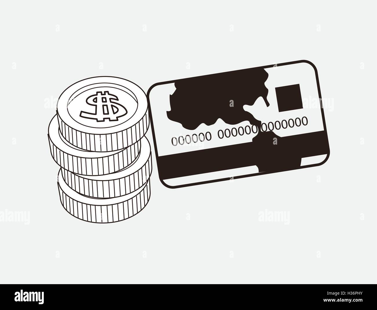 economy related icons line design image Stock Vector Image & Art - Alamy