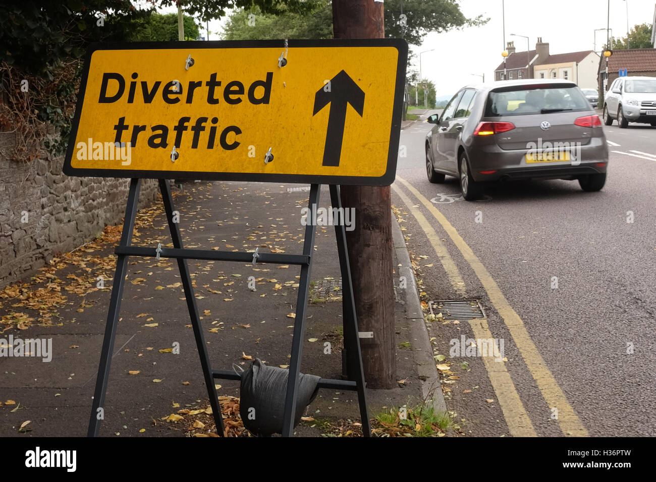Diverted Traffic High Resolution Stock Photography and Images - Alamy