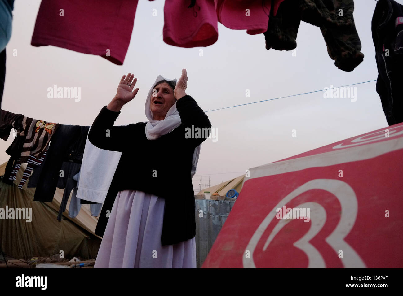 Poor elderly iraqi woman hi-res stock photography and images - Alamy