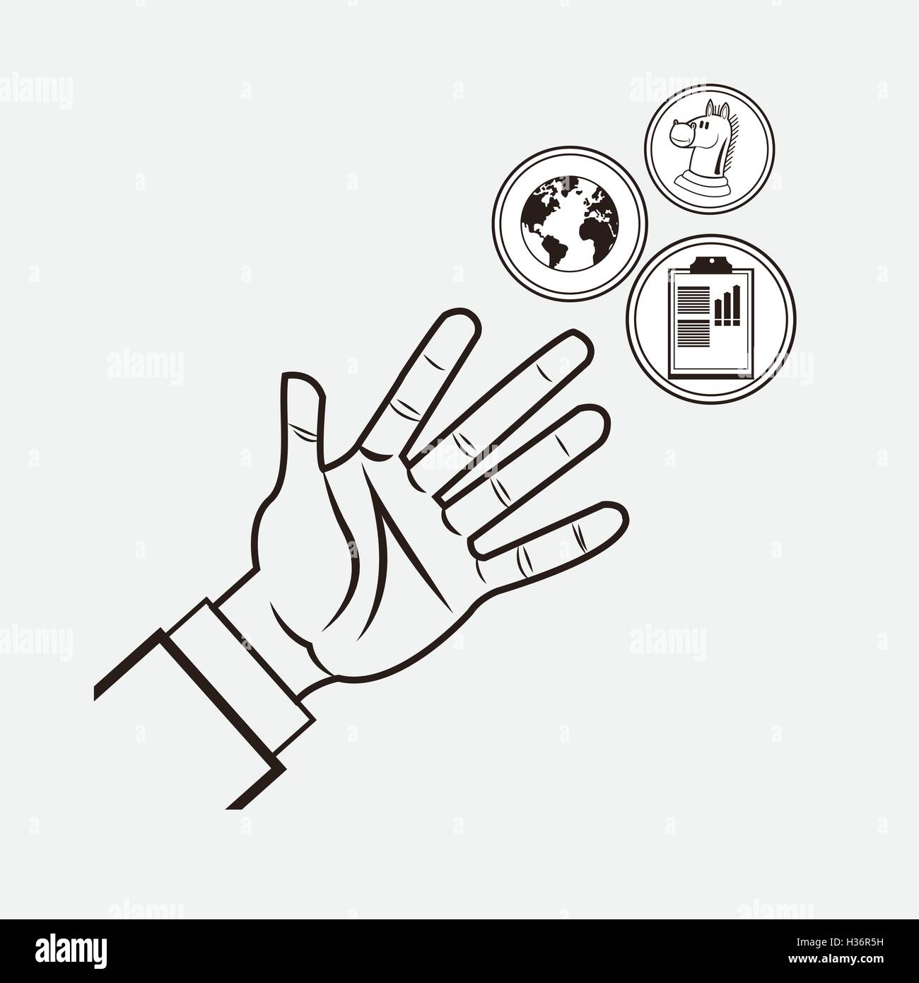 economy related icons line design image Stock Vector Image & Art - Alamy
