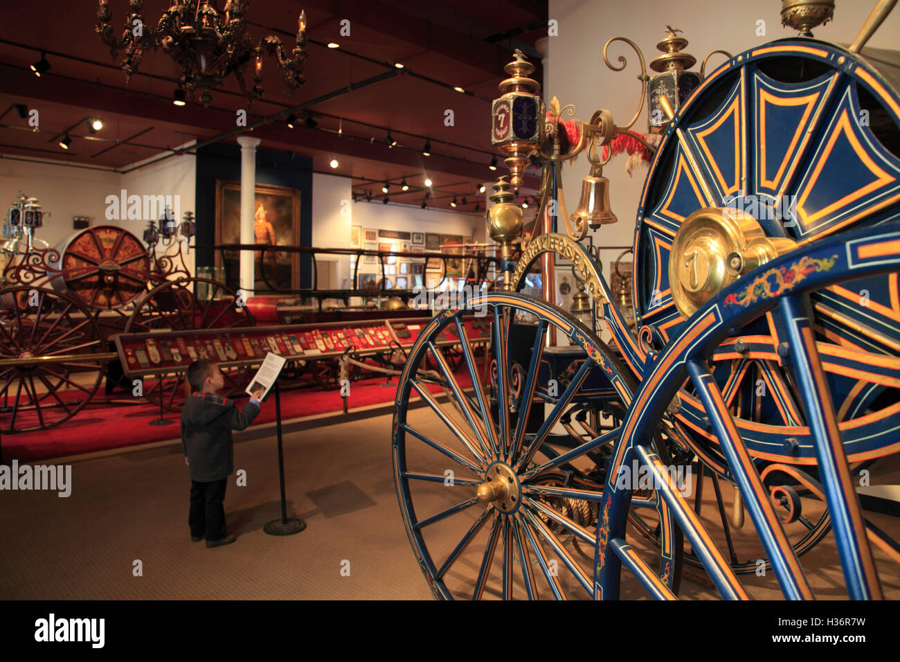 Fire fighting on Parade exhibition with the Steinway Hose No.7 fire ...