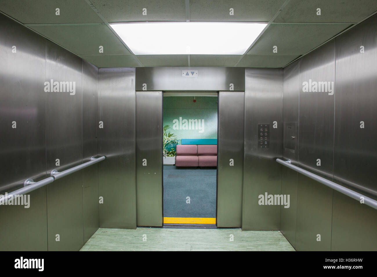 Lift interior Stock Photo - Alamy