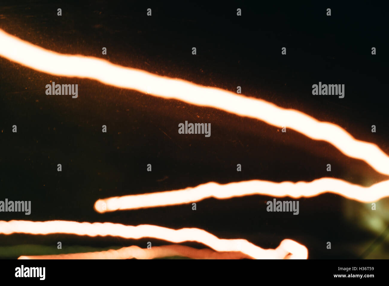 Abstract lines of light in the darkness Stock Photo - Alamy