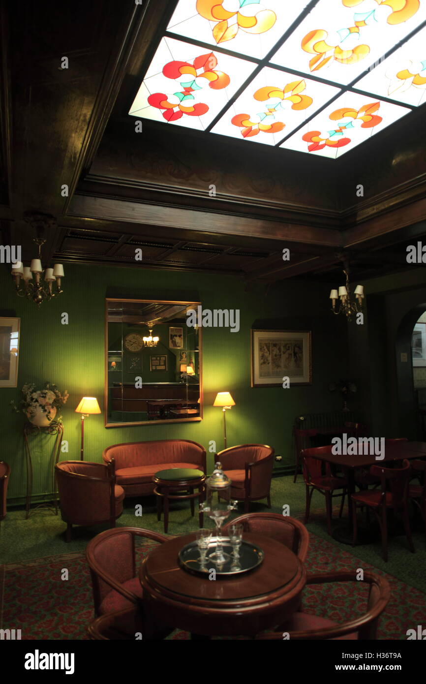 The formerly the Don Juan cabaret nowadays an absinthe bar in Hotel ...