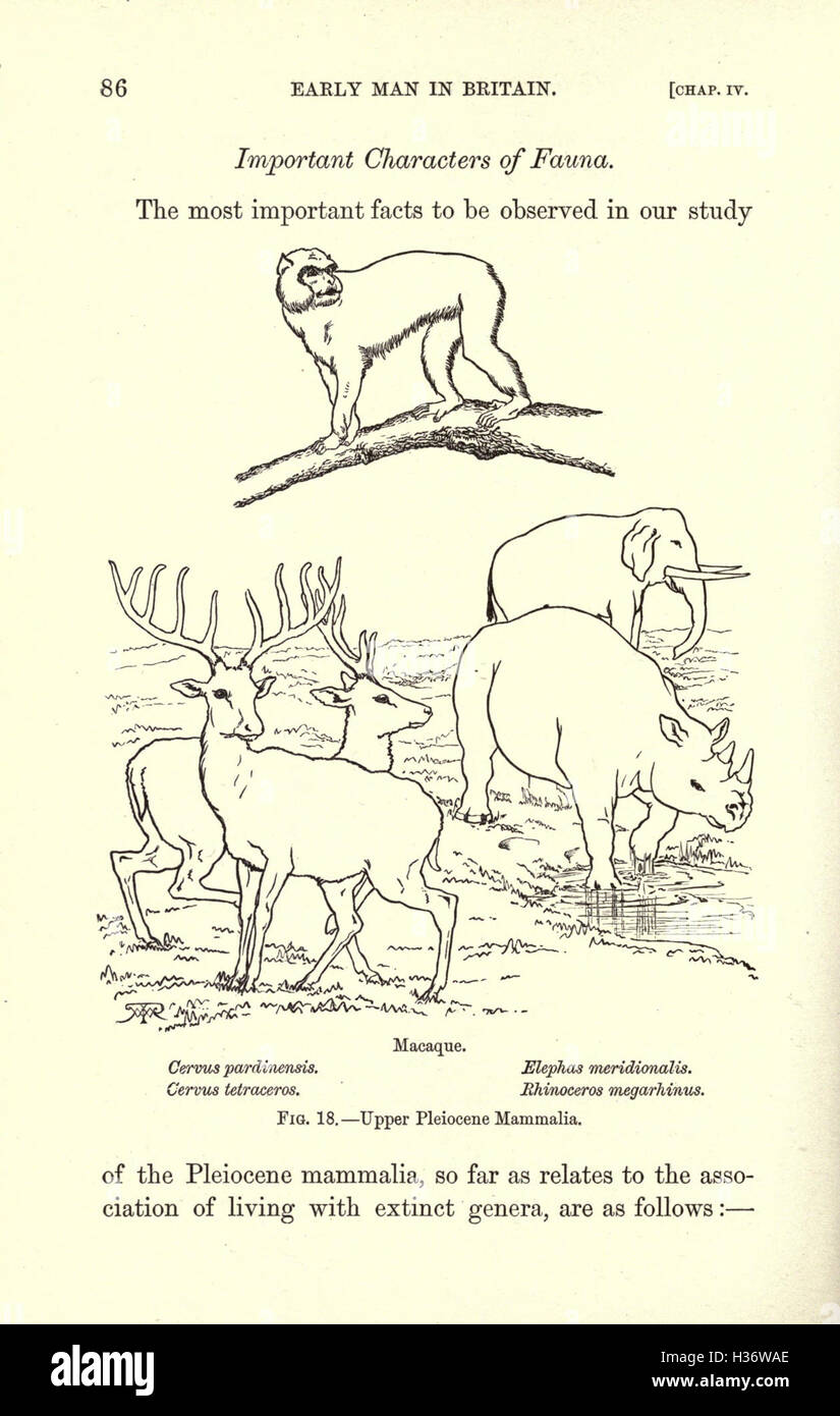 This text discusses the early human inhabitants of Britain, focusing on ...