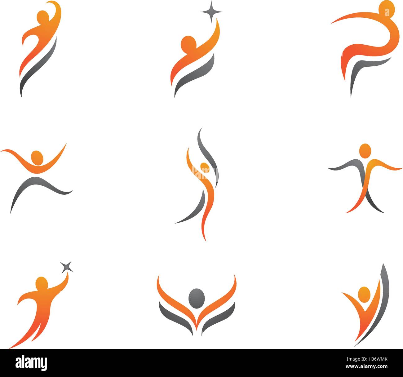 Health Logo Template Stock Vector Image & Art - Alamy